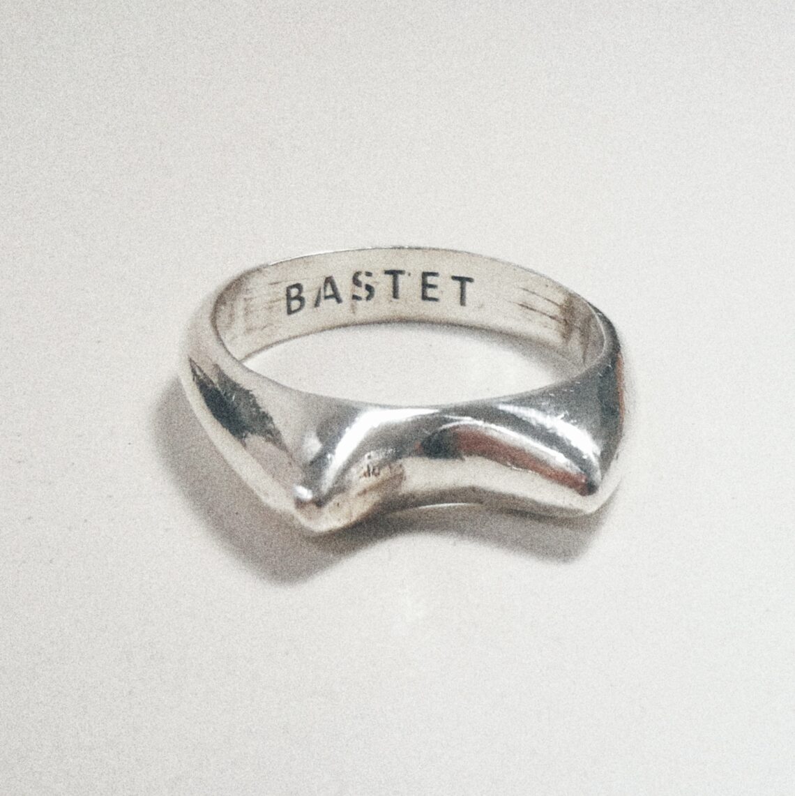 CAT SILVER RING - BASTET - BASTET JEWELRY STUDIO